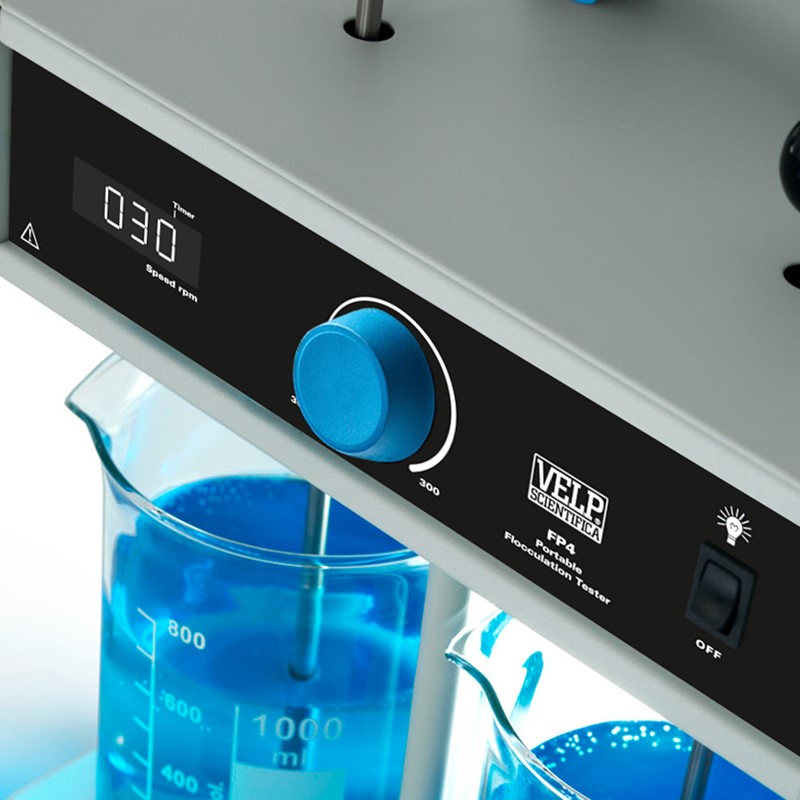 Jar Test/Floculador Portátil FP4 - VELP Scientífica - Standardlab