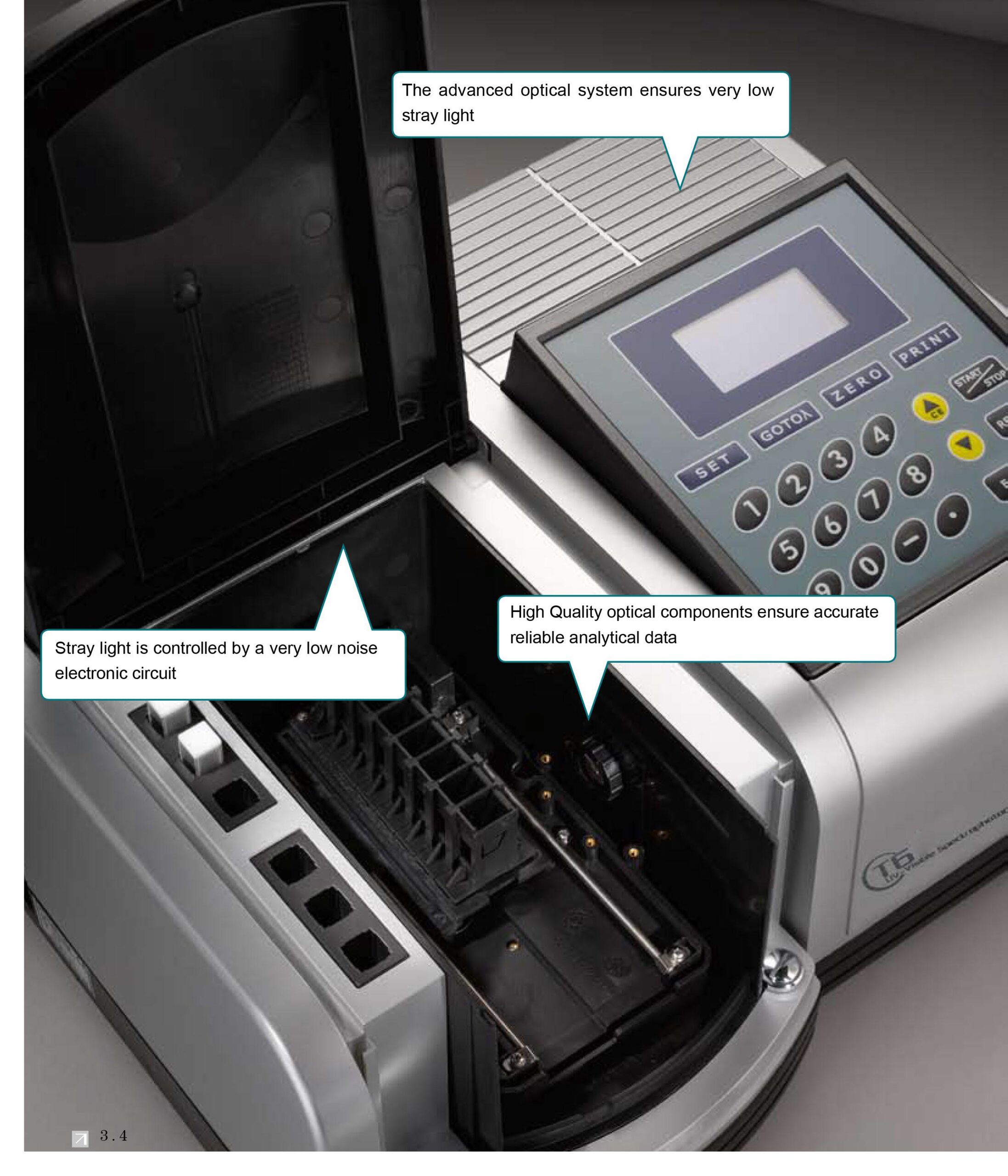 Espectrofotômetro Visível - T6V - Persee